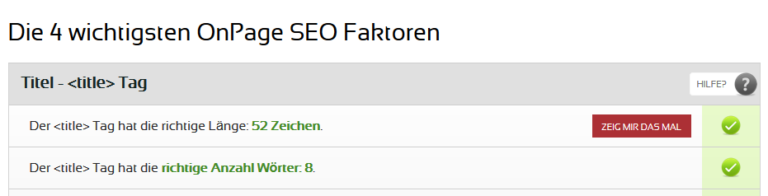 SEORCH – der Webseitencheck für SEO-Maßnahmen - Dr. DSGVO